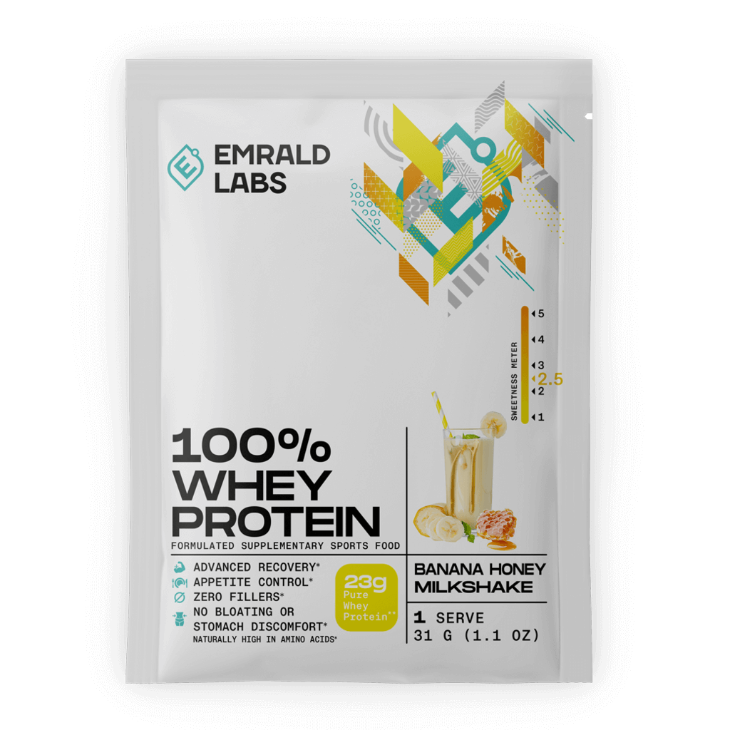 Whey Protein Sample Pack | Emrald Labs | Buy Whey Sample Packs Online – oxygennutrition.com.au