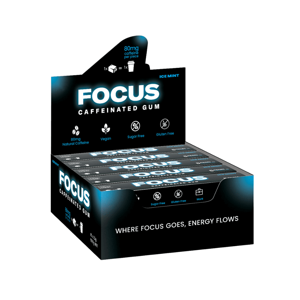 Focus | Buy Caffeinated GumOnline – oxygennutrition.com.au