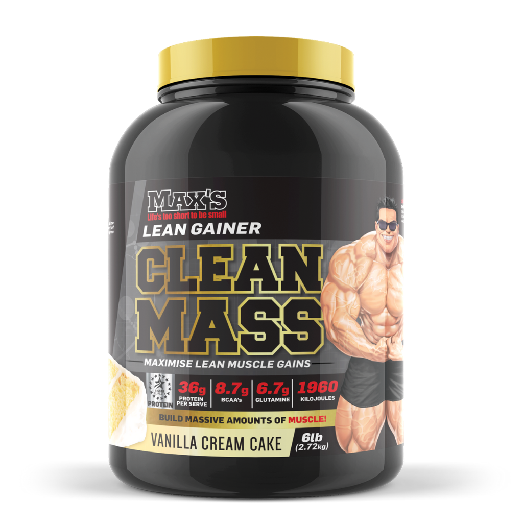 Clean Mass | Max's | Buy Max's Clean Mass Online – oxygennutrition.com.au